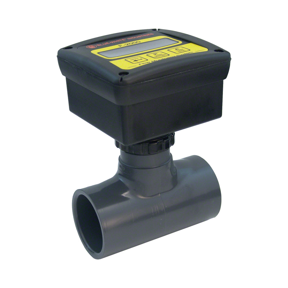 F-2000RTP Digital Paddlewheel Flowmeter - 1-1/2 Inch Slip Solvent Weld ...